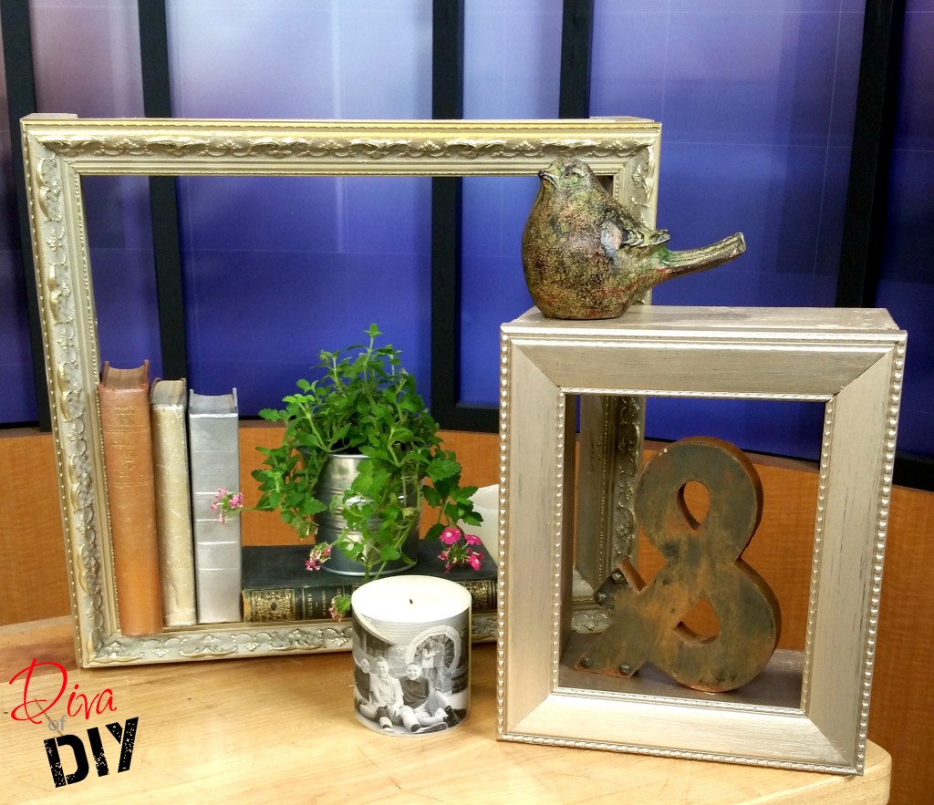 Easy Photo Frame Shadow Boxes How To Display Your Treasures Diva Of DIY